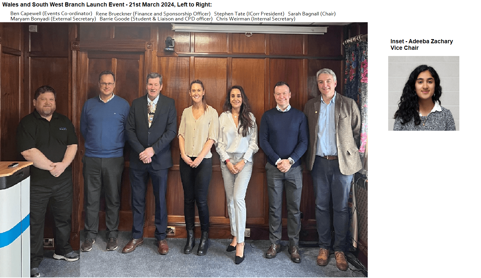 Wales and South West Branch - Institute of Corrosion