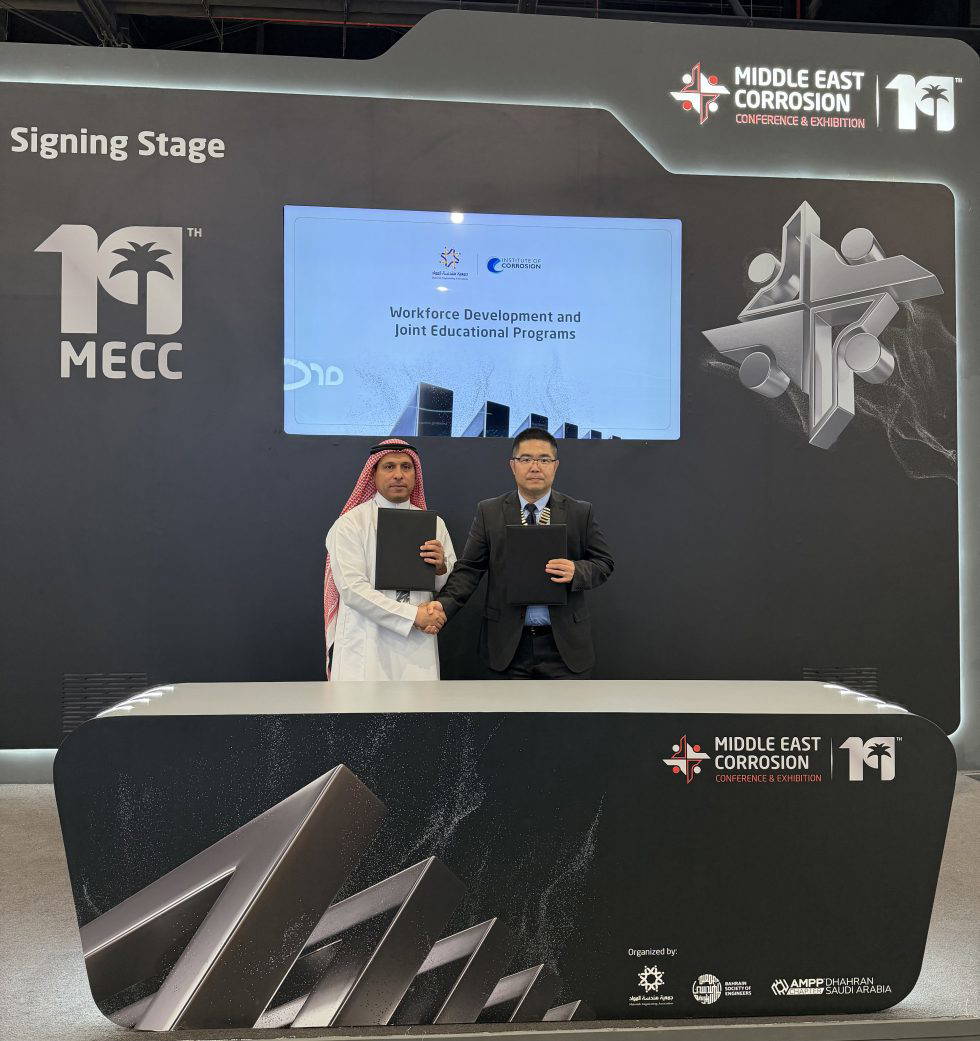 ICorr and MEA of Saudi Arabia Signed Memorandum of Understanding to ...