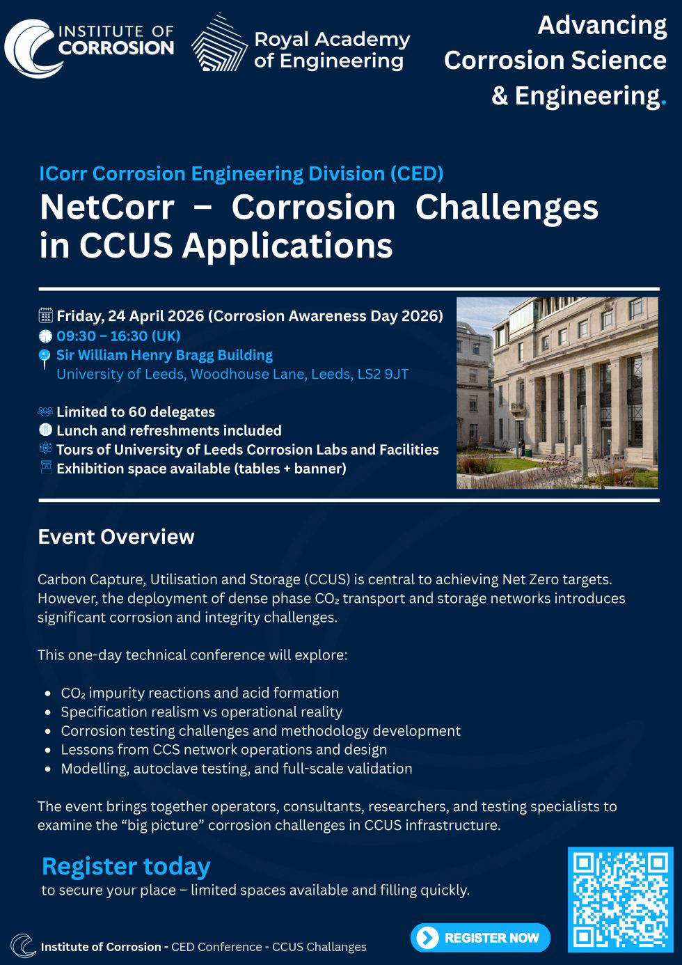 World Corrosion Awareness Day 2026 – Joint Statement from ICorr, EFC ...